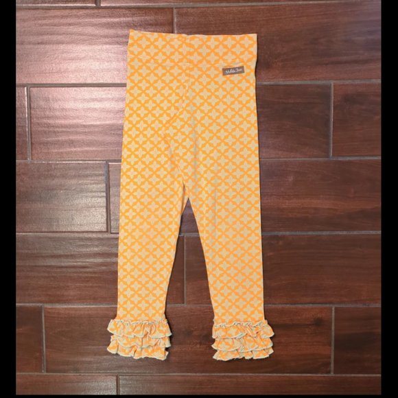 Matilda Jane | Bottoms | 8 Matilda Jane Sunburst Ruffle Leggings Pants ...